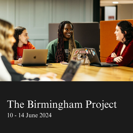 Boost your CV and take part in The Birmingham Project